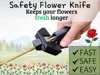 Safety Flower Knife - Fast, Safe, Easy! by The Ingenious Tinkerer ...