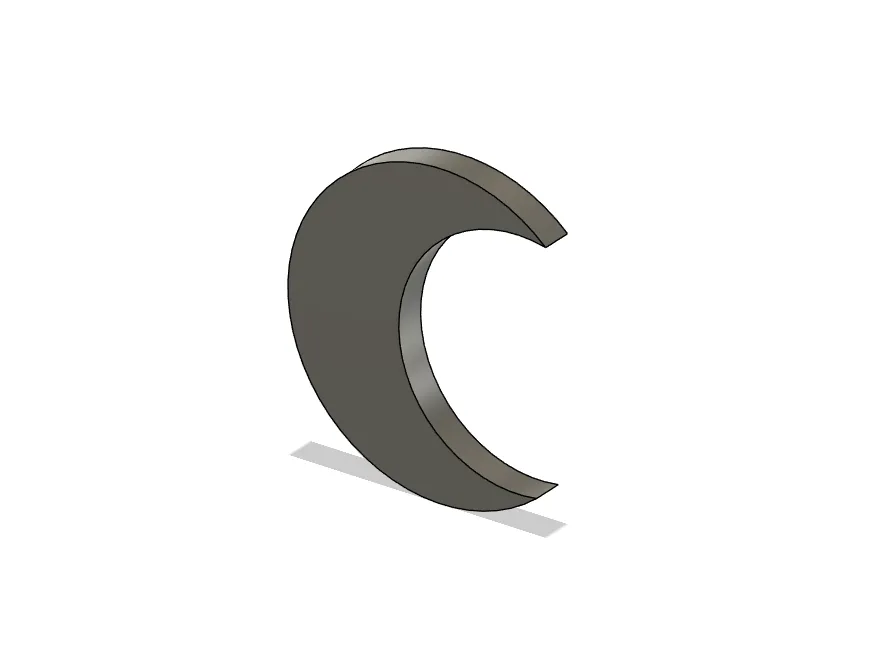 Moon - basic shape by 3ni - MakerWorld