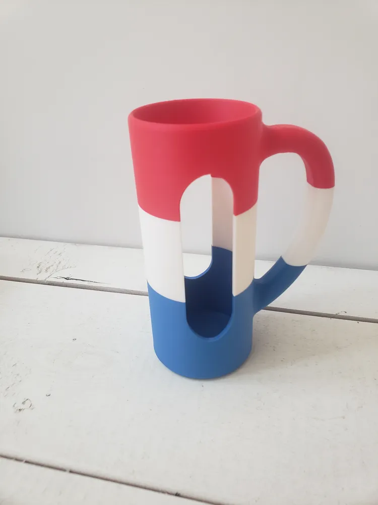 Slim 12oz American Can Holder - Free 3D Print Model - MakerWorld