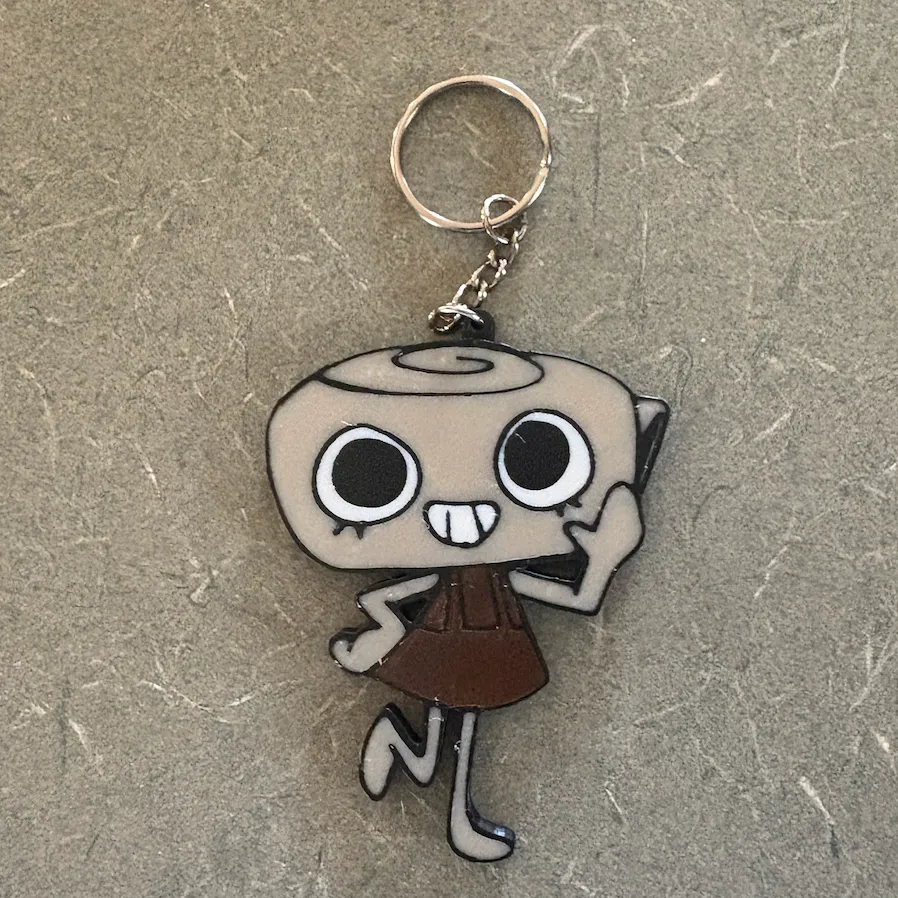 Shelly Key Chain (Dandys World) by Fugitivelama MakerWorld: Download ...