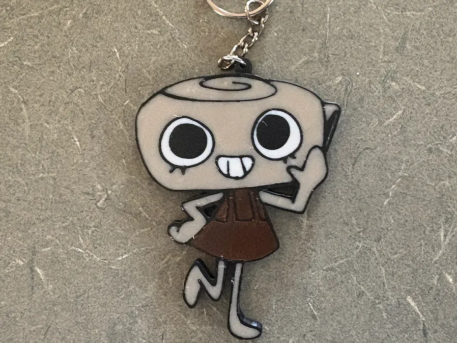 Shelly Key Chain (Dandys World) by Fugitivelama MakerWorld: Download ...