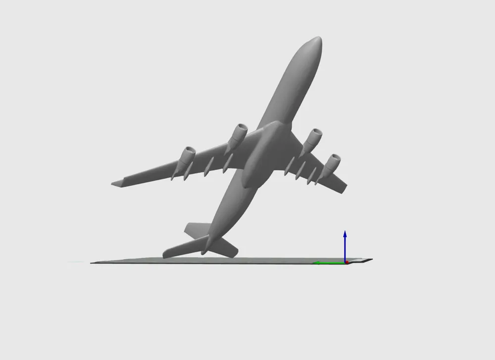 Airbus A340 - Aircraft Model - Free 3D Print Model - MakerWorld