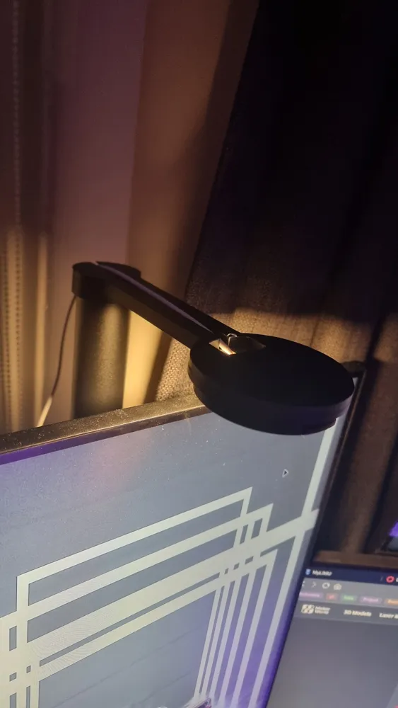 Monitor Bar Desk Light Puck - Free 3D Print Model - MakerWorld