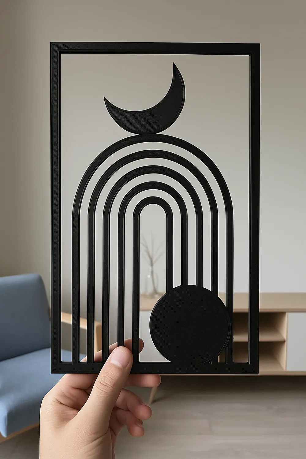 Modern Wall Art Frames - Free 3D Print Model - MakerWorld