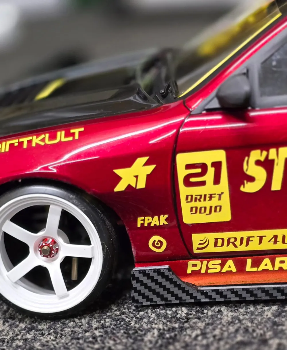 Side skirts s14 1/10 rc drift car 24krc/rc arlos by Wagenmaker Designs ...