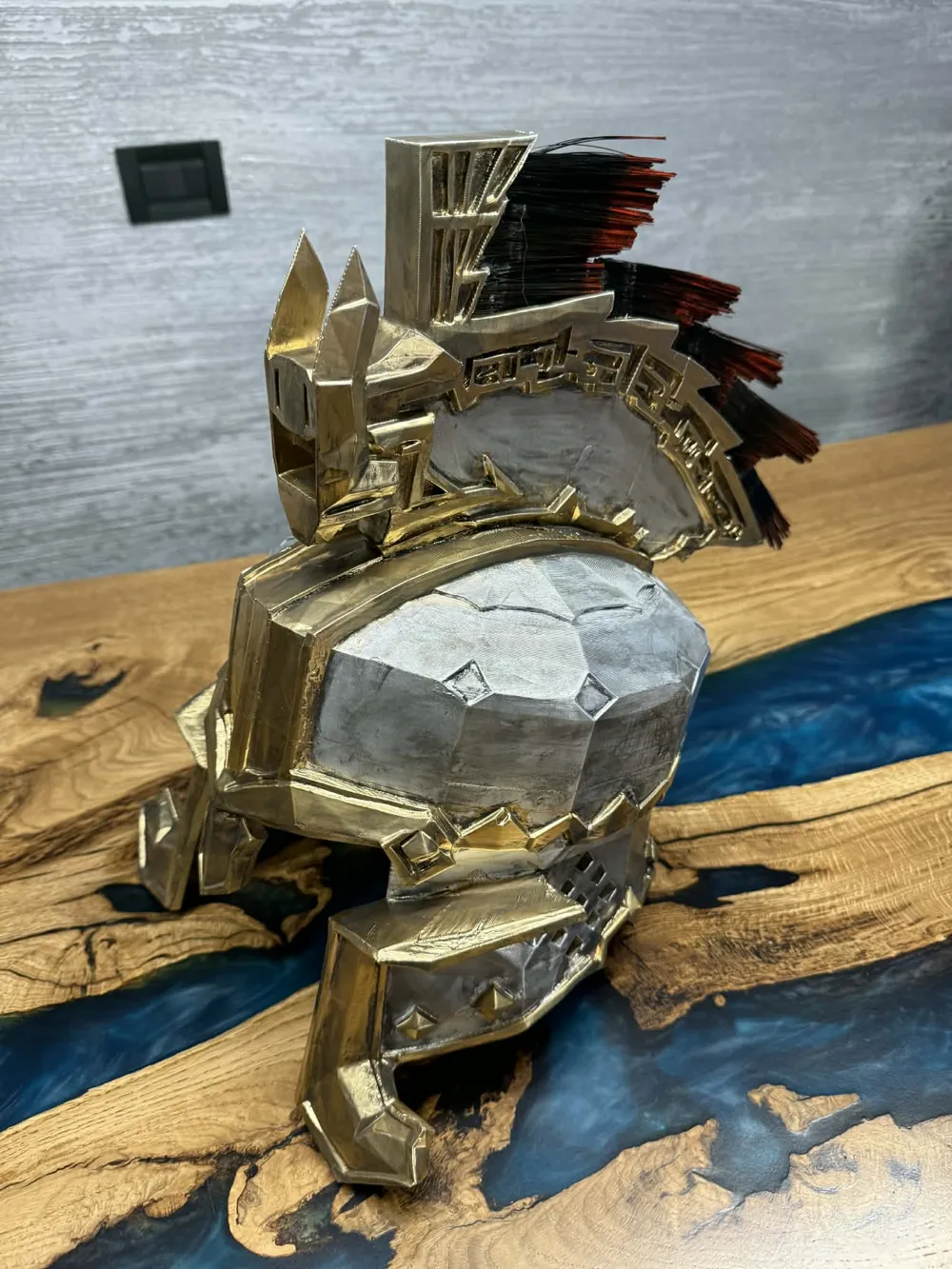 Dáin Ironfoot Helmet - The Hobbit - REAL CREST - Free 3D Print Model ...