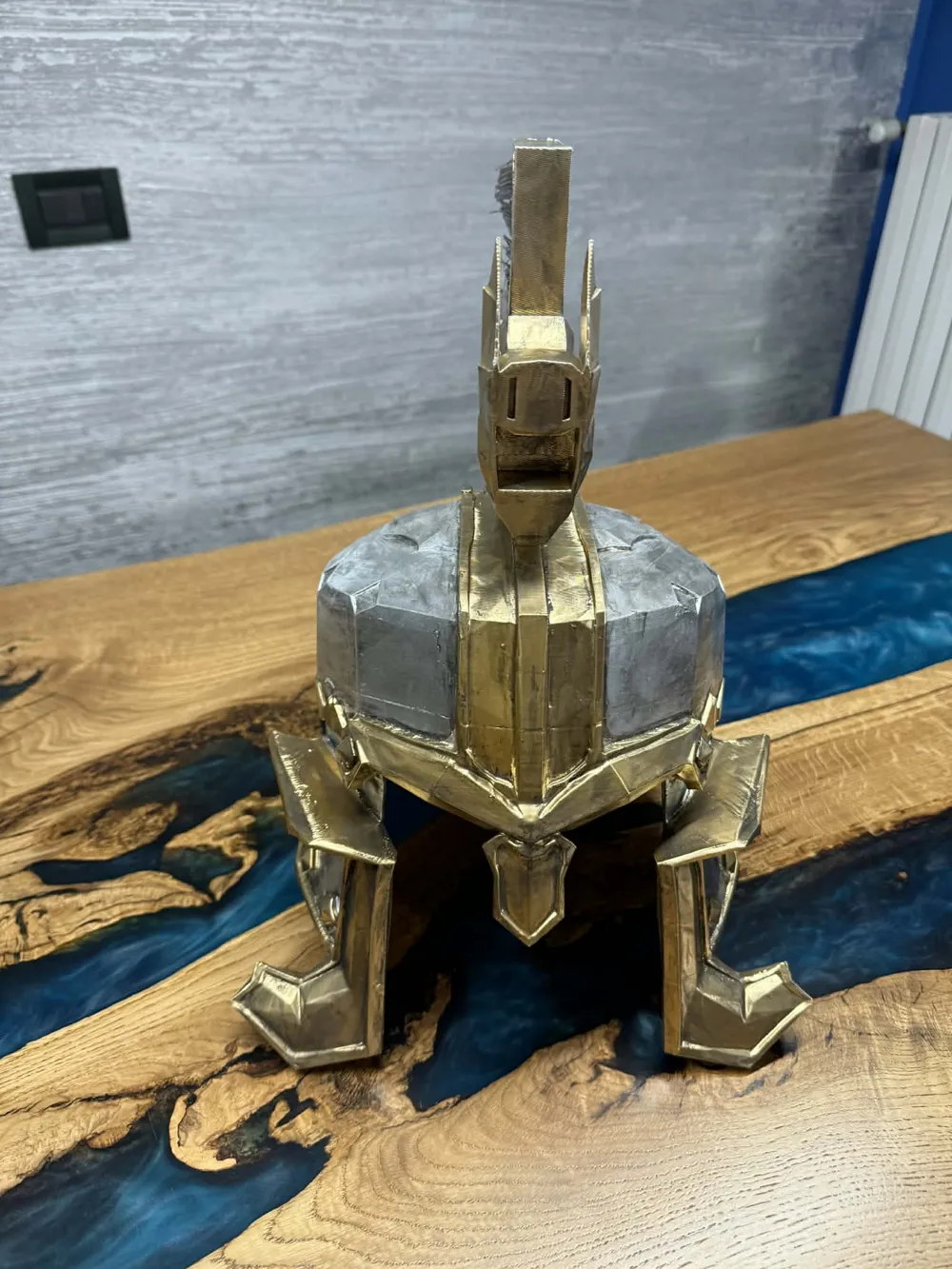 Dáin Ironfoot Helmet - The Hobbit - REAL CREST - Free 3D Print Model ...