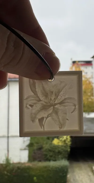 Lily Key Ring by DomixD MakerWorld: Download Free 3D Models