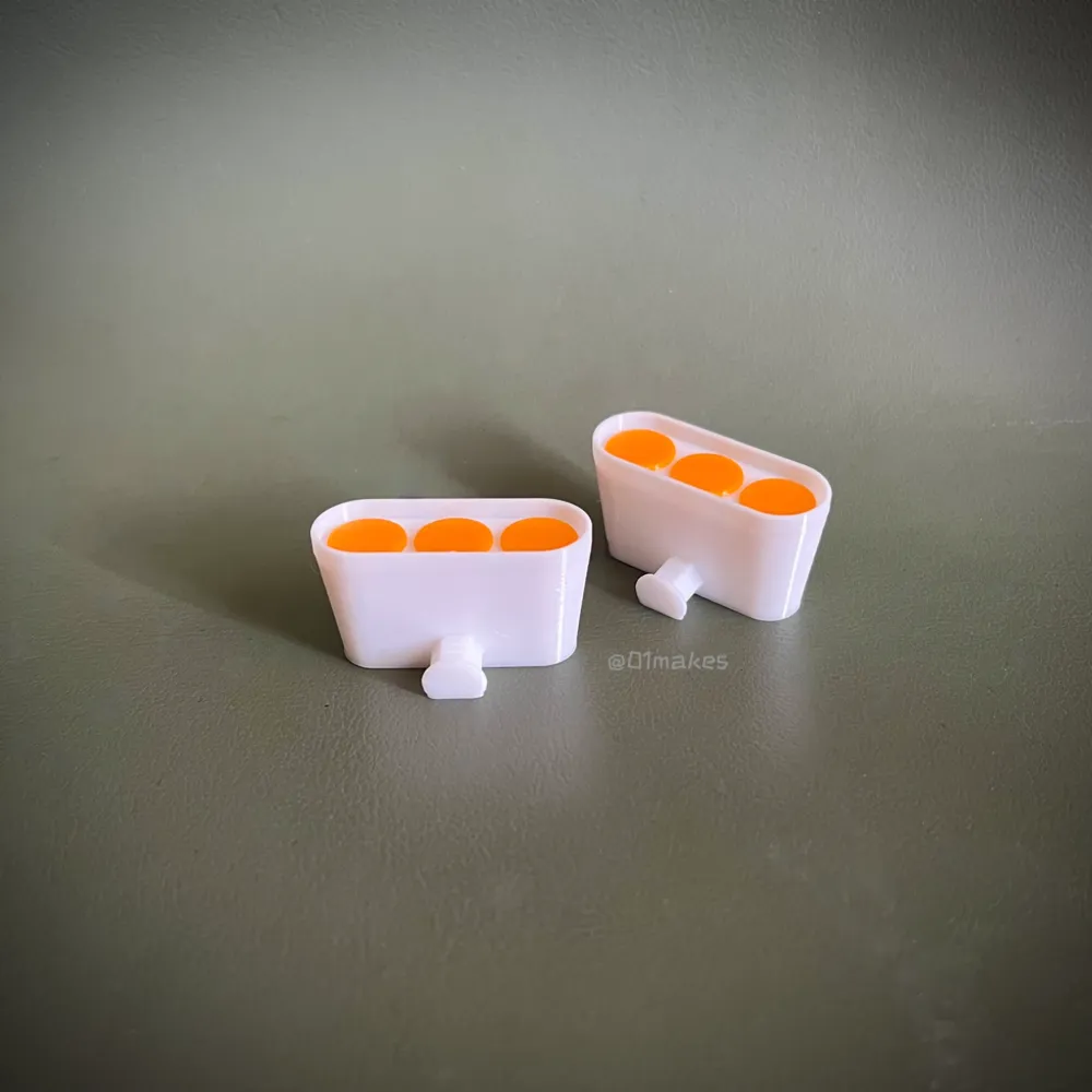 Muscle car engine air intake shoe charm by 01makes - MakerWorld