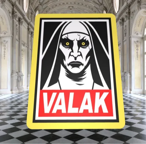 The Nun Wallart/Sign by 3DPrintsForYou - MakerWorld