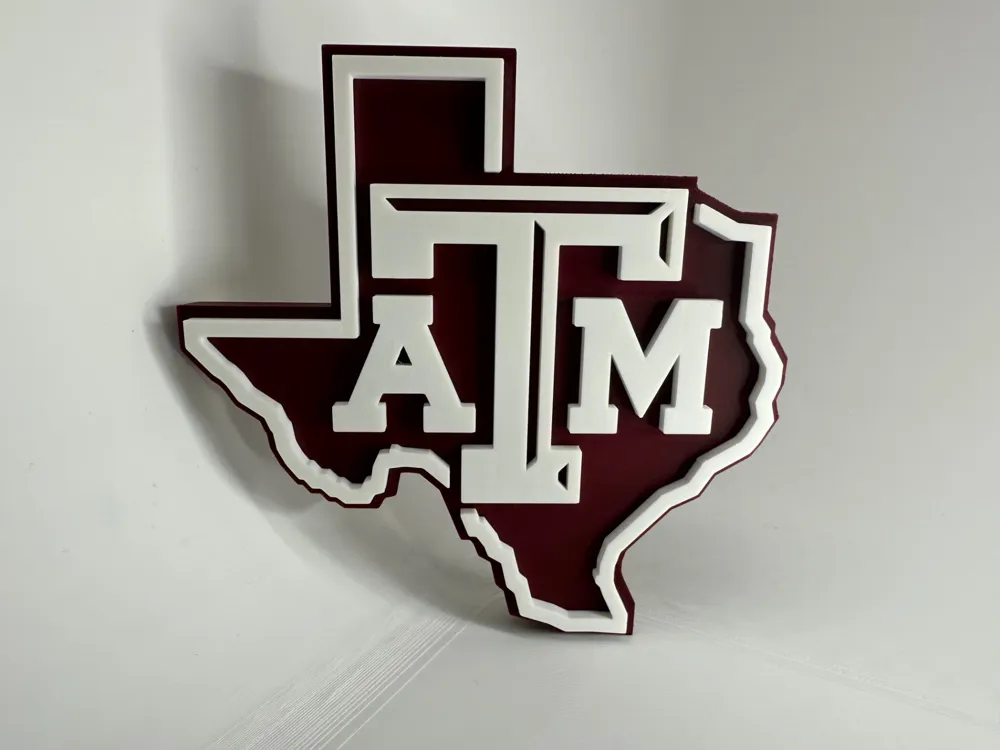 Texas A&M Aggies Logo 2021 - Free 3D Print Model - MakerWorld