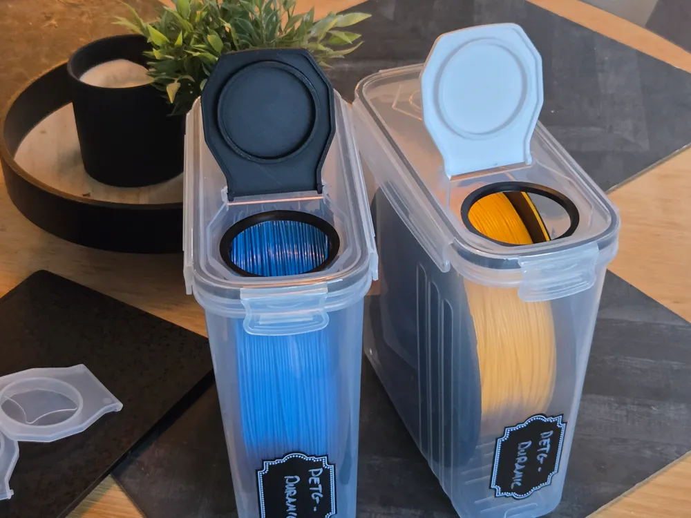 Filament Dry Box Storage Replacement Lid by Nyg By Design - MakerWorld