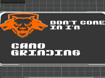 BO6 sign funny but serious. by Brandon da printer - MakerWorld