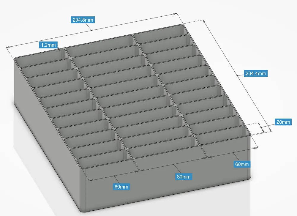 Medicine Blister Pack Storage Box by barnis - MakerWorld