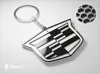 Cadillac logo keychain - Free 3D Print Model - MakerWorld