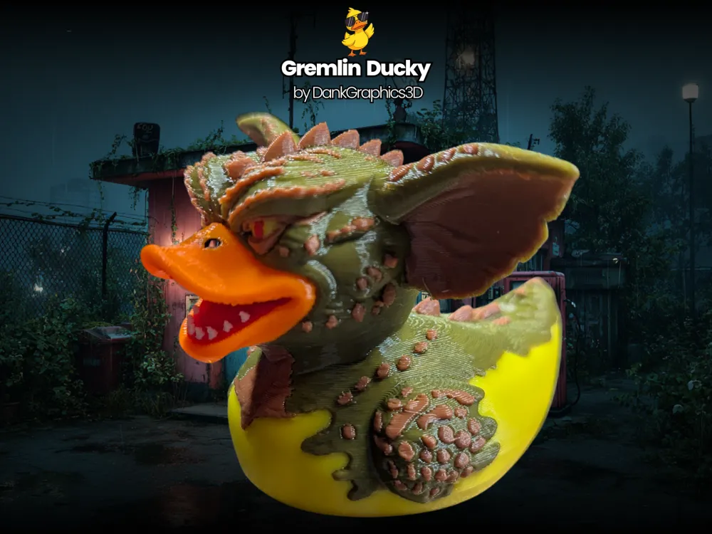 Patito Gremlin Travieso | AMS | DUCK DUCK JEEP - Modelo de impresión 3D ...