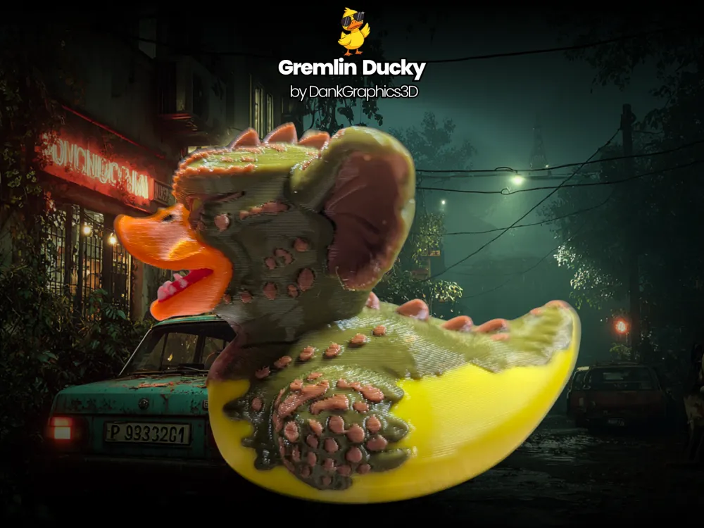 Patito Gremlin Travieso | AMS | DUCK DUCK JEEP - Modelo de impresión 3D ...