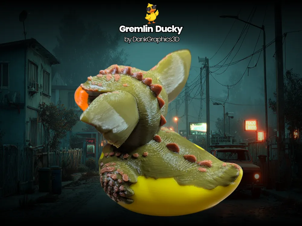 Patito Gremlin Travieso | AMS | DUCK DUCK JEEP - Modelo de impresión 3D ...