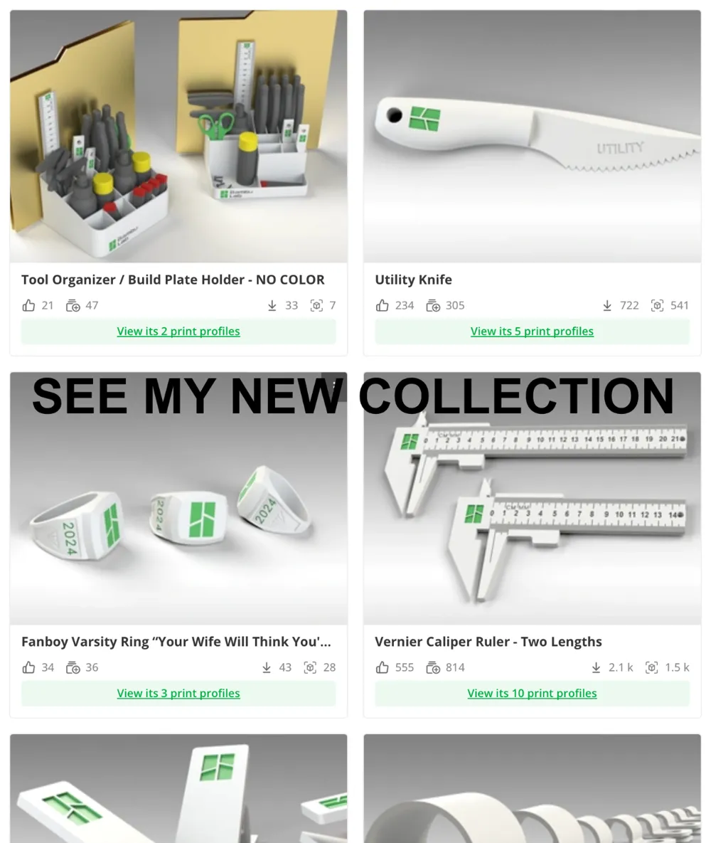 Dual Unit Ruler Metric and Inch 220mm and 300mm LG by 3D Print Masters ...