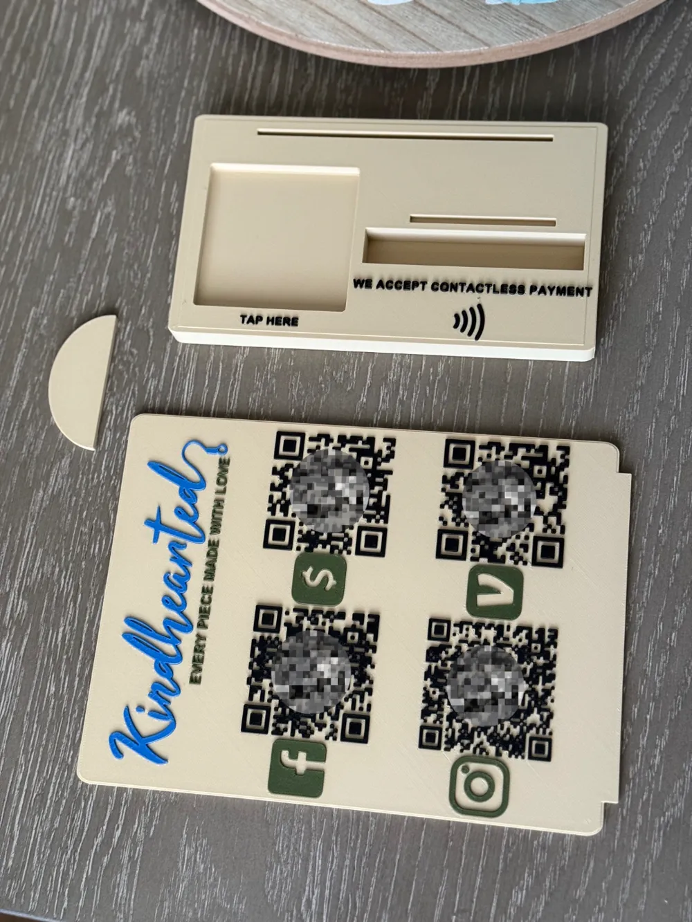 Small Business Follow Us + QRcode CUSTOMIZE IT! by Juanito MakerWorld ...