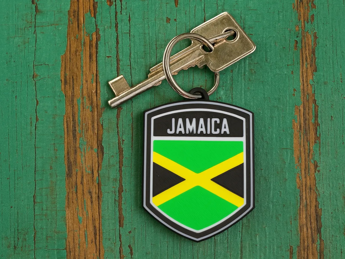 JAMAICA KEYCHAIN by GAF 3D MakerWorld: Download Free 3D Models
