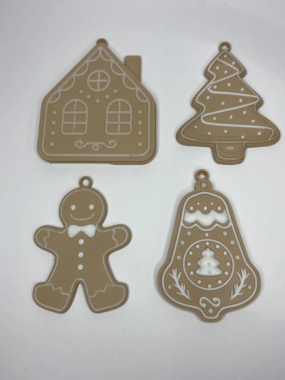 gingerbread cookies - Free 3D Print Model - MakerWorld