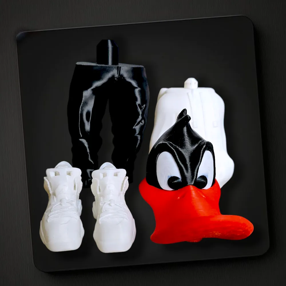 Urban Style Daffy Duck Articulated by Leon3D_DS MakerWorld: Download Free 3D Models