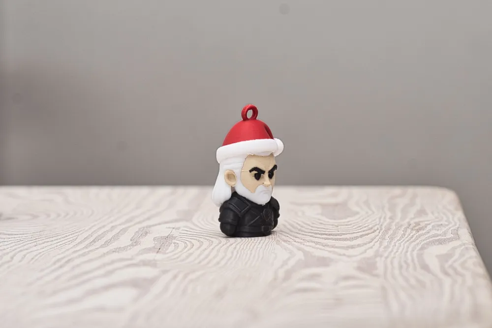 Witcher - Geralt - christmas decoration by pablodesign MakerWorld ...