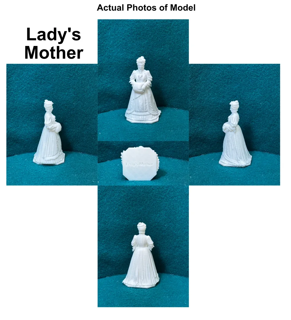 Mother-in-Law (Lady's Mother)~ Character : #42 - Free 3D Print Model ...