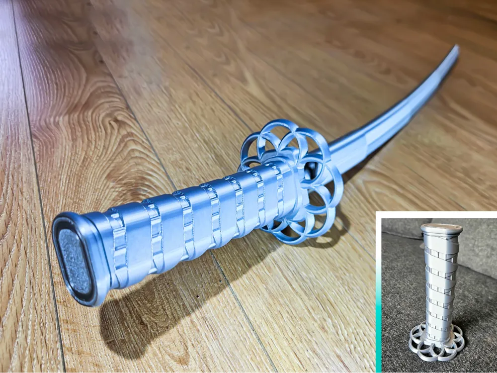 Reinforced stainless steel Katana (print in place) by Mr_Andre ...