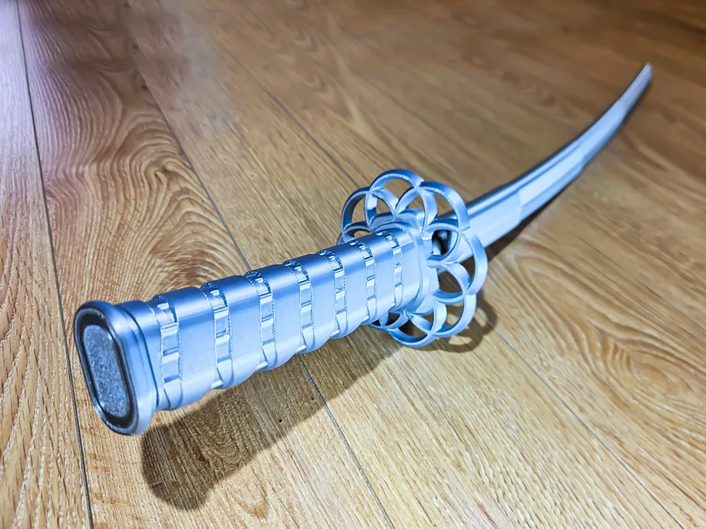 Reinforced stainless steel Katana (print in place) by Mr_Andre ...