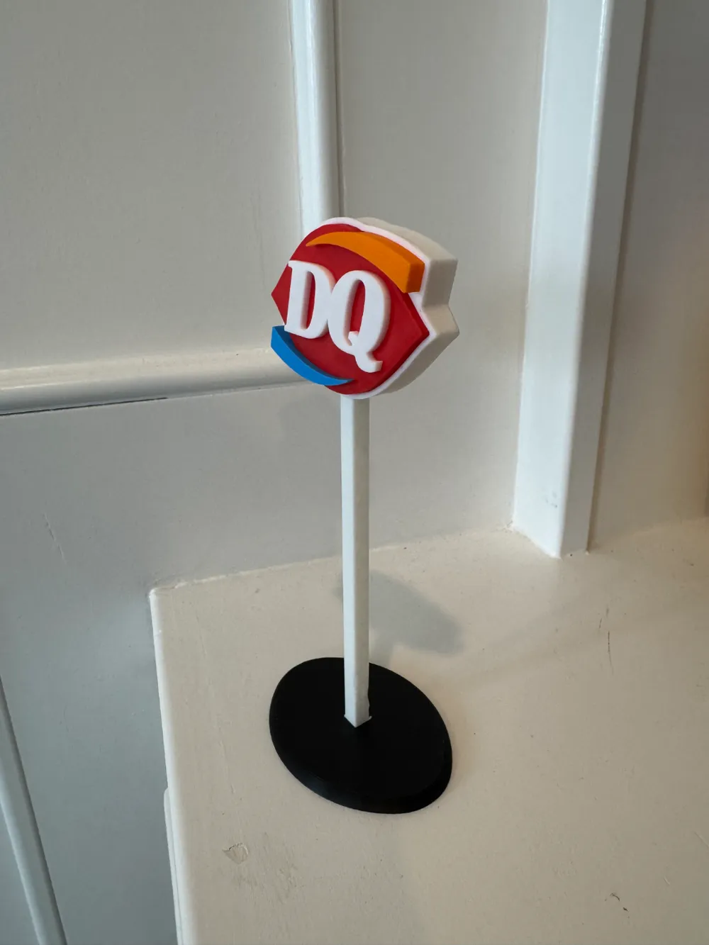 Dairy Queen Sign - Free 3D Print Model - MakerWorld
