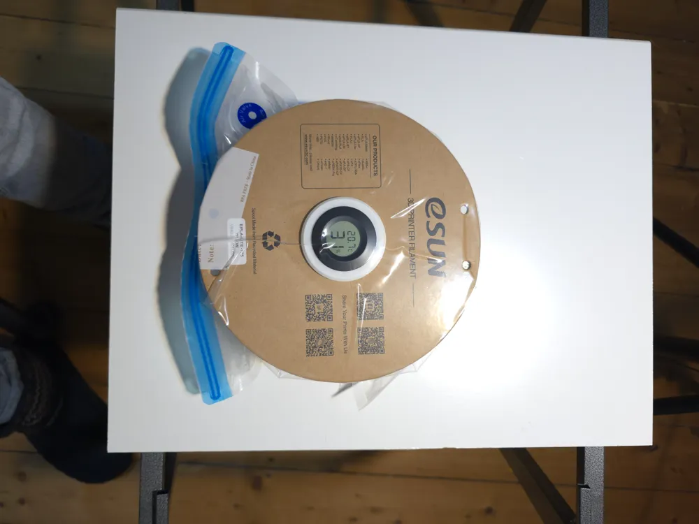 Hydro/Temp. Housing for Esun Papp Filament Spool by Mischa - MakerWorld