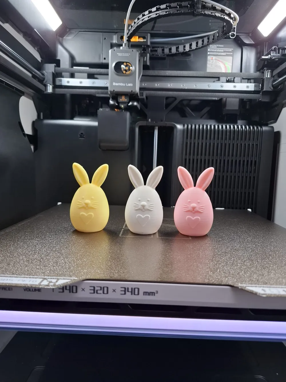 Cute Bunny Egg – Pastel Color Edition - Free 3D Print Model - MakerWorld