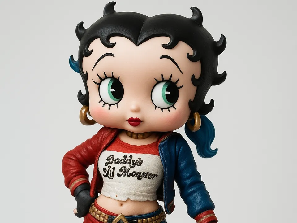 Betty Boop Harley Quinn by AlexR MakerWorld: Download Free 3D Models