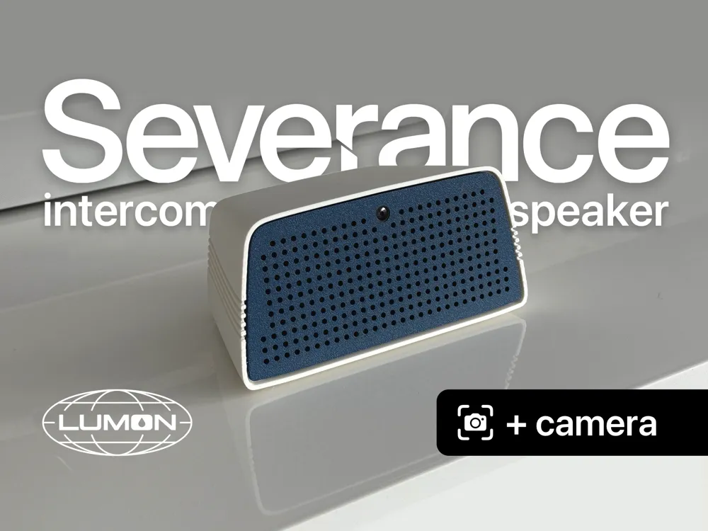 Severance Lumon Intercom Speaker + Camera Remixed by Bas van der Ploeg ...