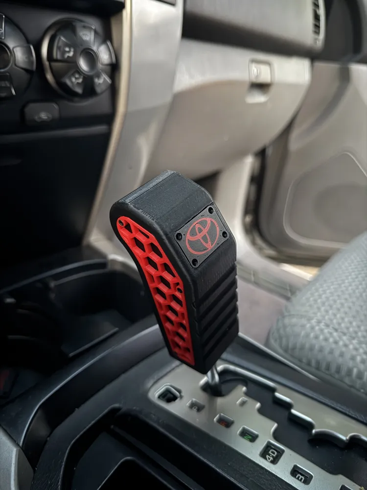 Toyota Shift Knob - Swappable Panels (M8 x 1.25) - Free 3D Print Model ...