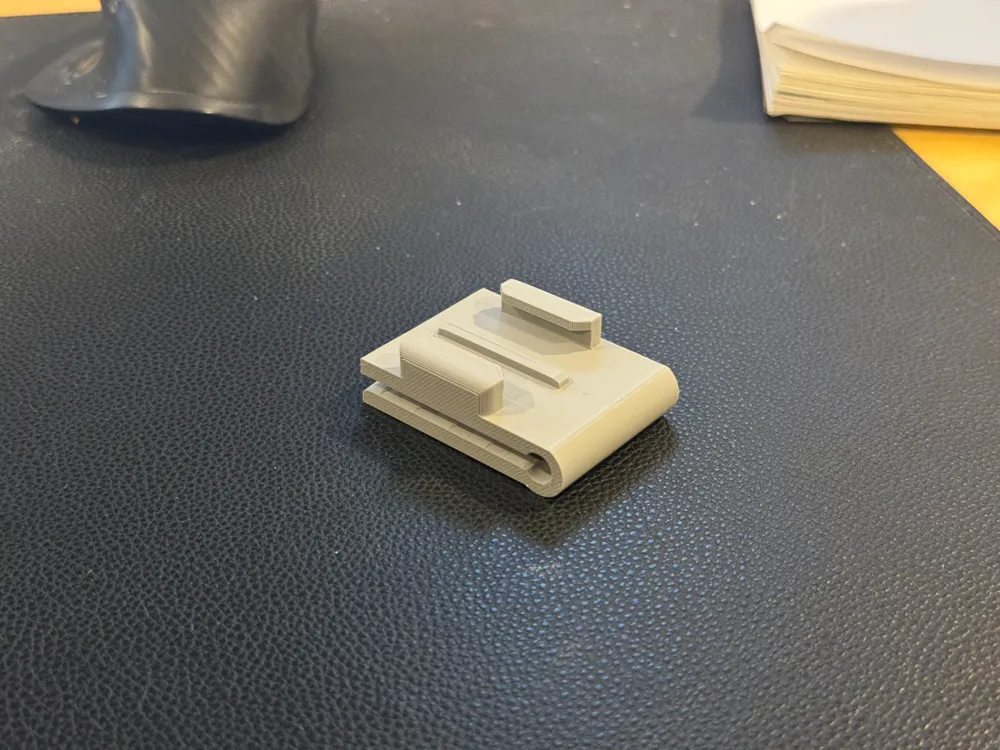 Gopro DJI Action Hat Clip Mount (Head Mount) - Free 3D Print Model ...