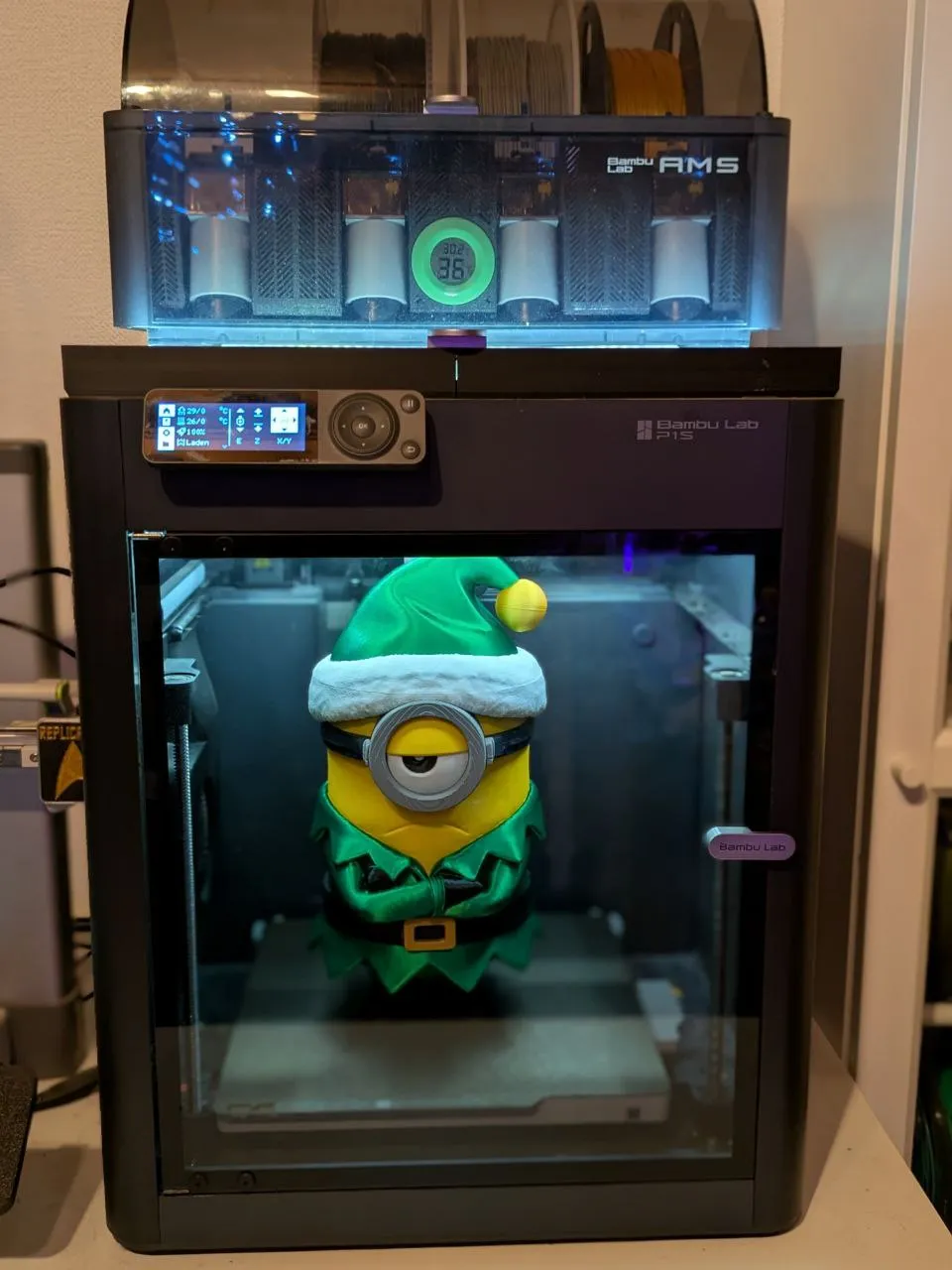 Stewart – Christmas Elf (Modular & Multicolor) - Free 3D Print Model ...