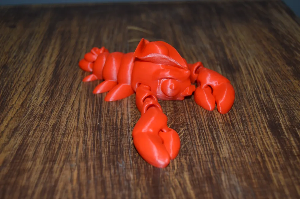 Little articulated cute lobster by wazza10 MakerWorld: Download Free 3D ...