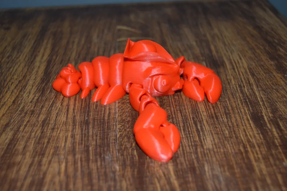 Little articulated cute lobster by wazza10 MakerWorld: Download Free 3D ...