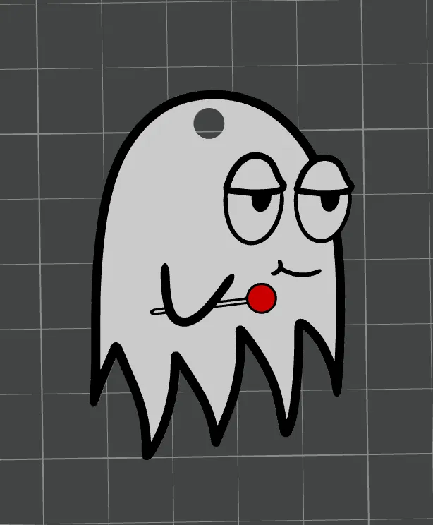 Stoned ghost keychain by miham_3d - MakerWorld