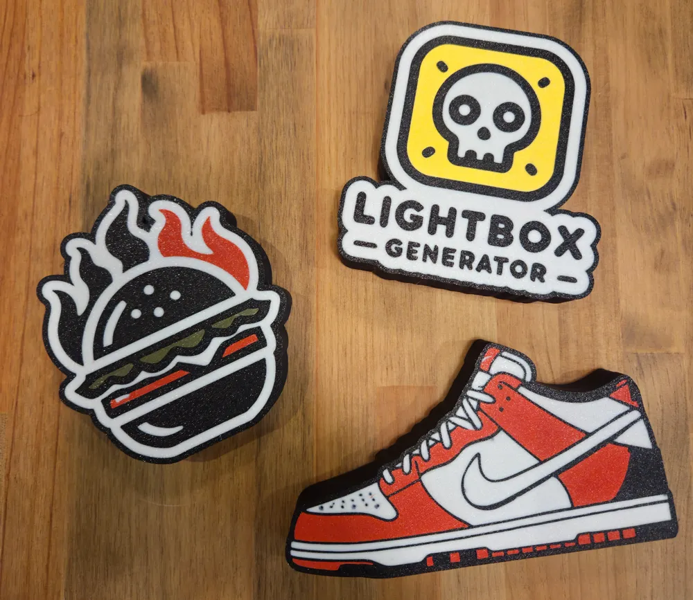 Custom shape lightbox generator by migueljeronimoa MakerWorld: Download ...