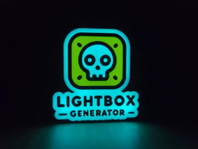 Custom shape lightbox generator by migueljeronimoa MakerWorld: Download ...