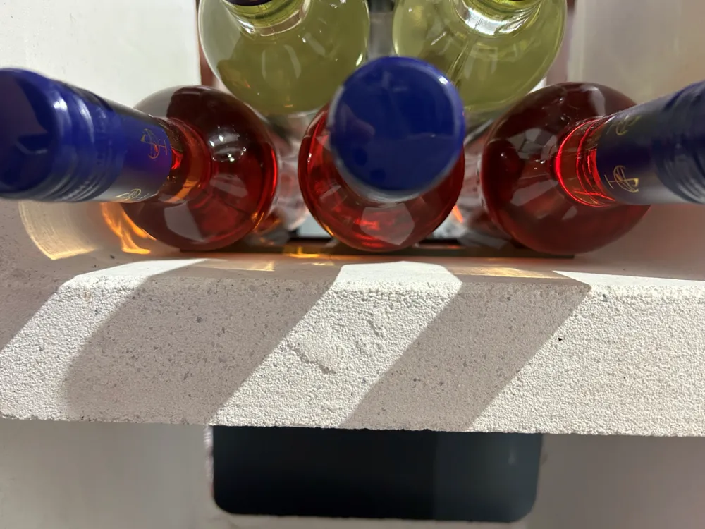 Wine bottle stack support by Alex - MakerWorld