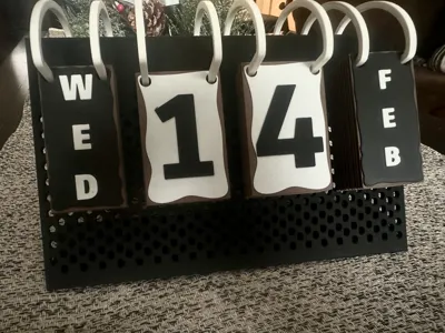 Flip Calendar by Dannyduckets - MakerWorld