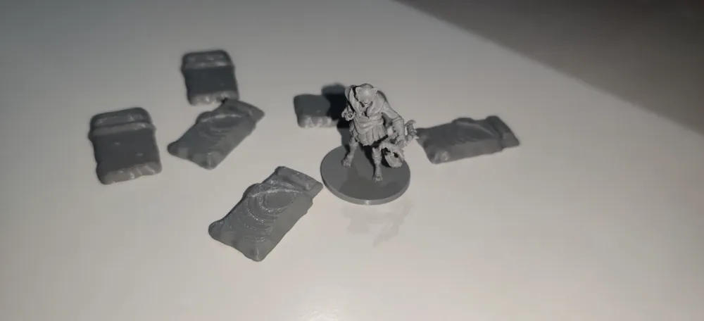 DND Bedroll Scatter Terrain - 28mm Remixed by nycsteve2k - MakerWorld
