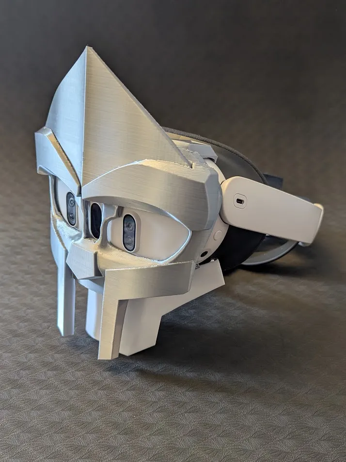 MF Doom Mask for Quest 3 by NovaHeadware MakerWorld: Download Free 3D ...