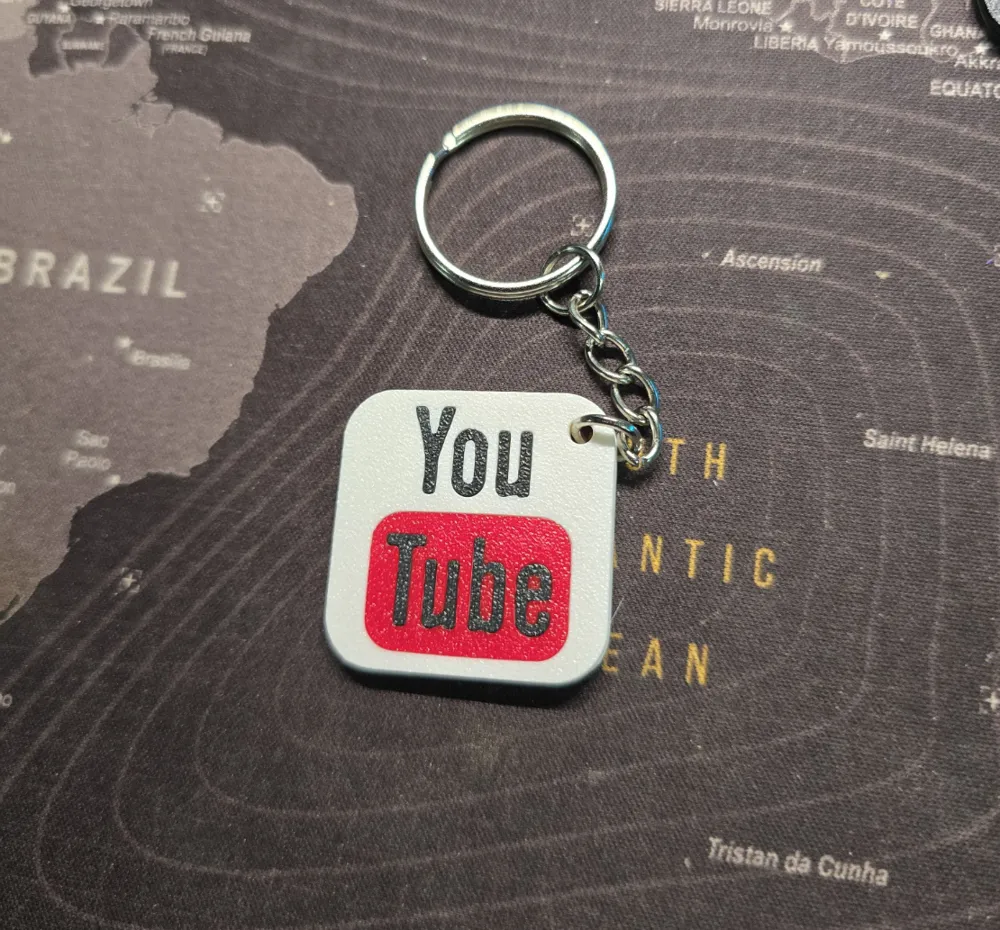 Social NFC keychain - Free 3D Print Model - MakerWorld