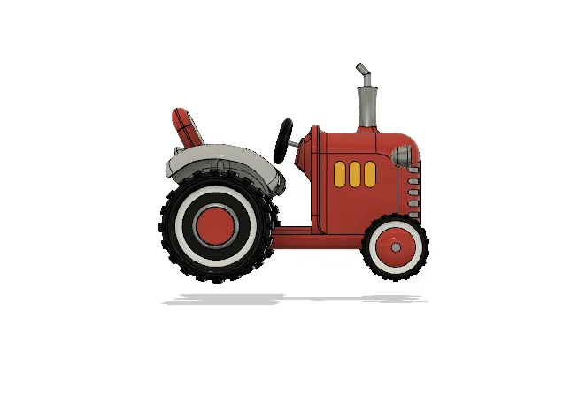 Candy Tractor with Movements by Black Jack - MakerWorld